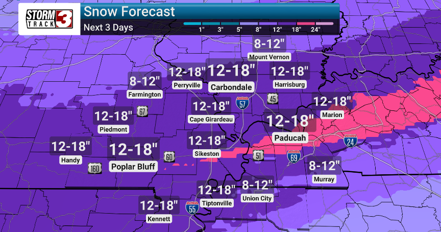 Major Winter Storm | Forecast | wsiltv.com