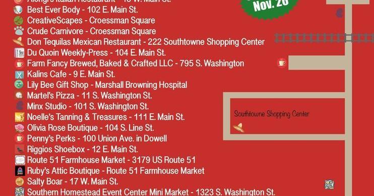 Du Quoin Holiday prize pass map | | wsiltv.com