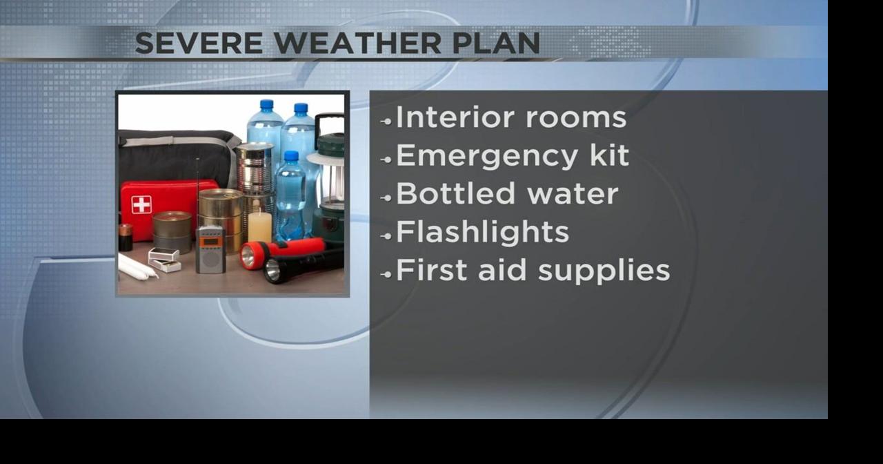 Make sure you have a severe weather plan when storms hit your area ...