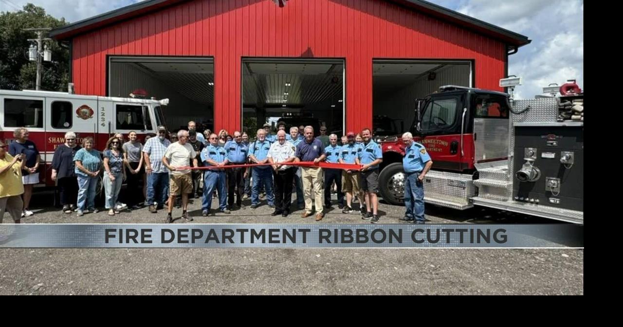 Shawneetown Fire Department holds Ribbon Cutting | Video | wsiltv.com