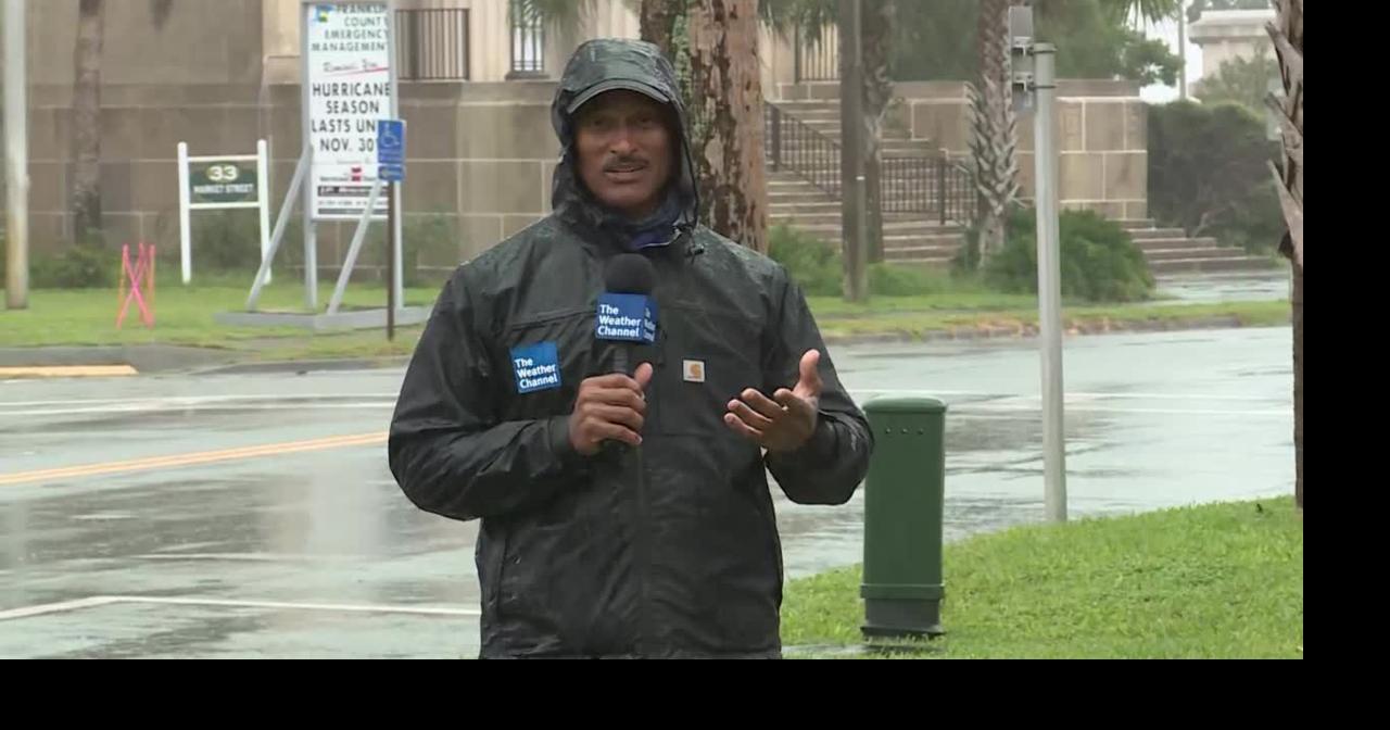Here's a look from Meteorologist Paul Goodloe in Apalachicola, FL on ...