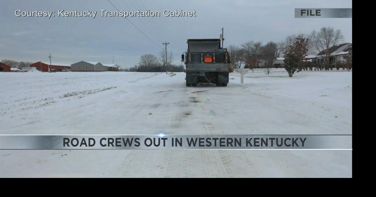 Western Kentucky road crews out amid dangerous winter weather ...