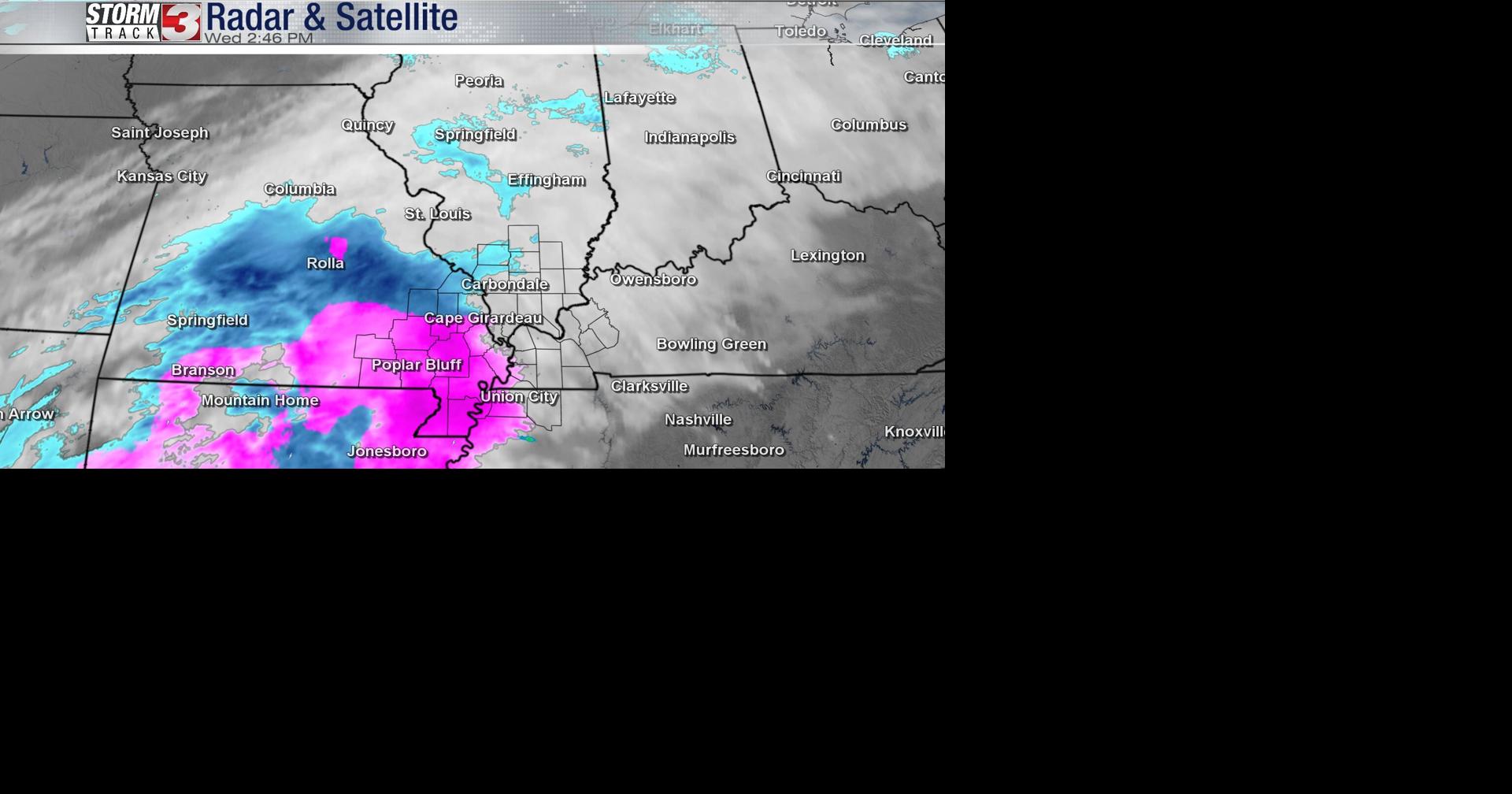 Wintry mix starting this afternoon, slick conditions expected tonight ...