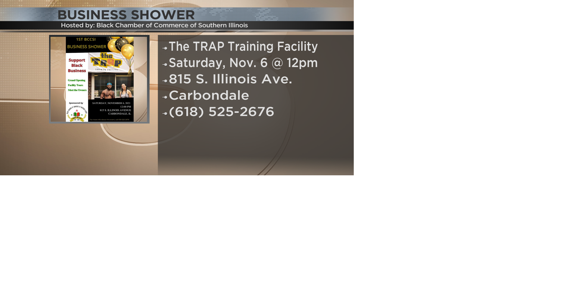 New fitness center prepares to welcome guests at a business shower ...