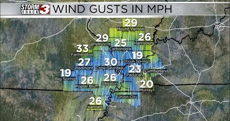 Tracking Warm and Windy Tuesday with a Threat for Severe Storms ...