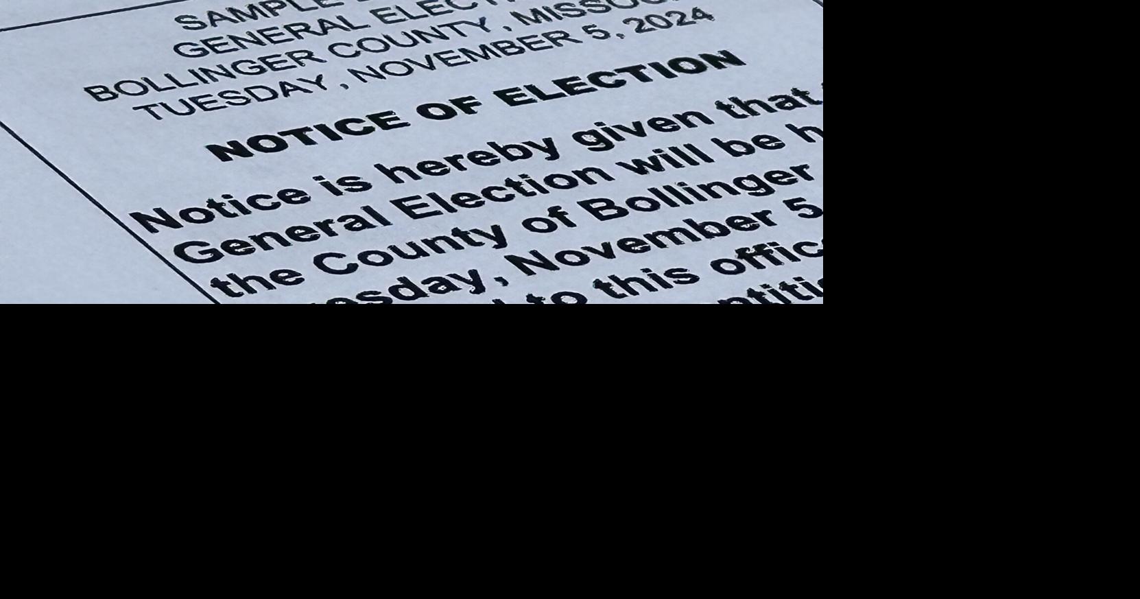 Missouri Sample Ballots for November 5, 2024 | Your Voice, Your Vote | wsiltv.com