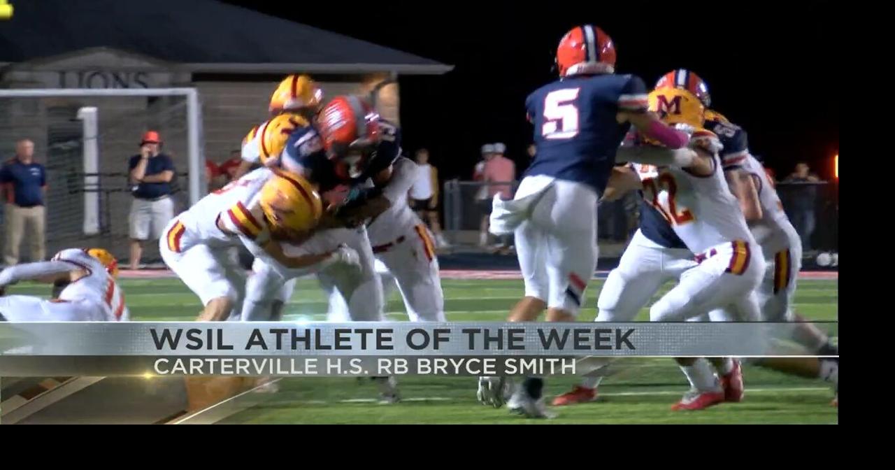 Carterville High School RB Bryce Smith Named WSIL Athlete of the Week ...
