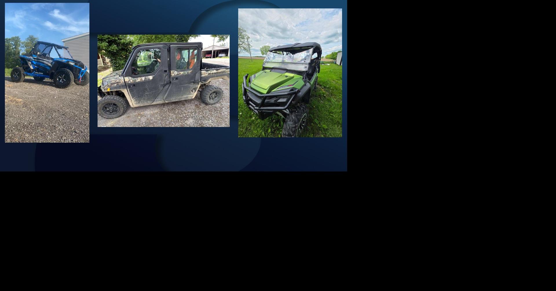 Stolen UTVs in Benton, IL; public urged to report sightings | Crime and ...