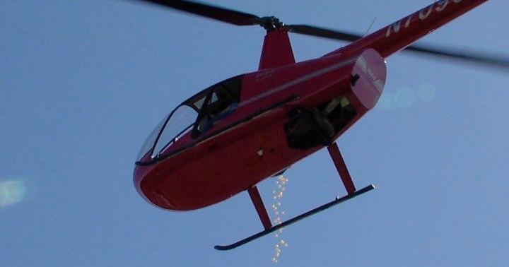 Rubber ducks dropped from helicopter for good cause | News | wsiltv.com