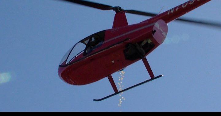 Rubber ducks dropped from helicopter for good cause | News | wsiltv.com