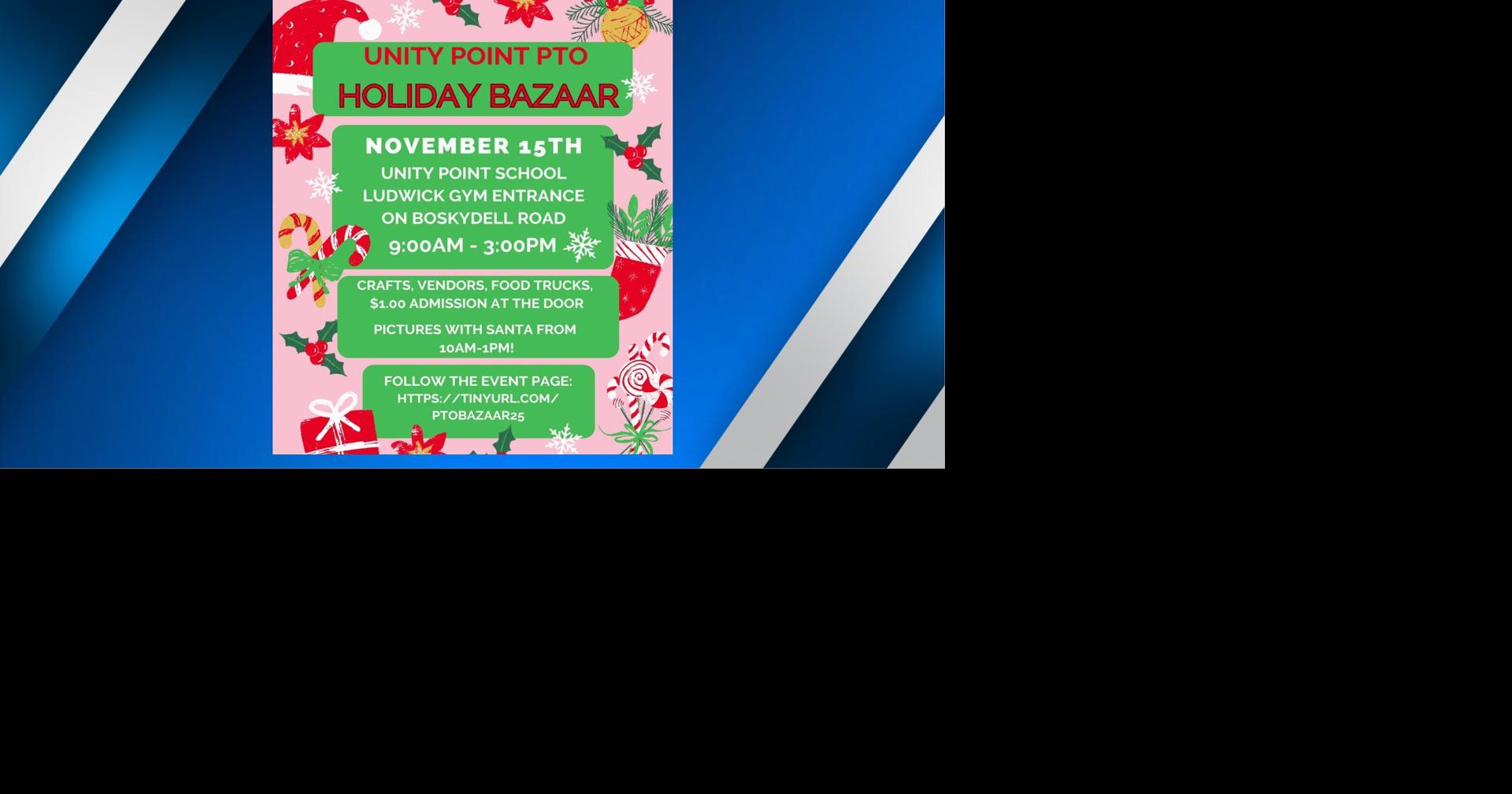 Holiday bazaar at Unity Point School on Nov. 15 | News | wsiltv.com