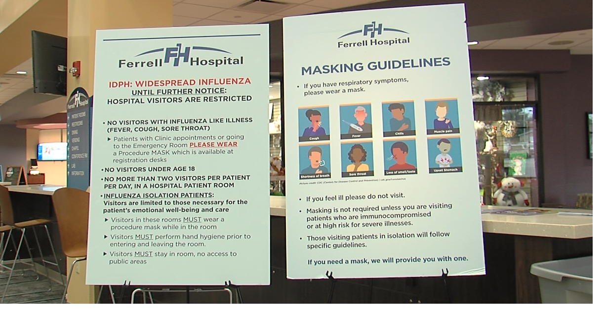 Hospitals Across Southern Illinois Restrict Visitors Amid Flu Surge ...