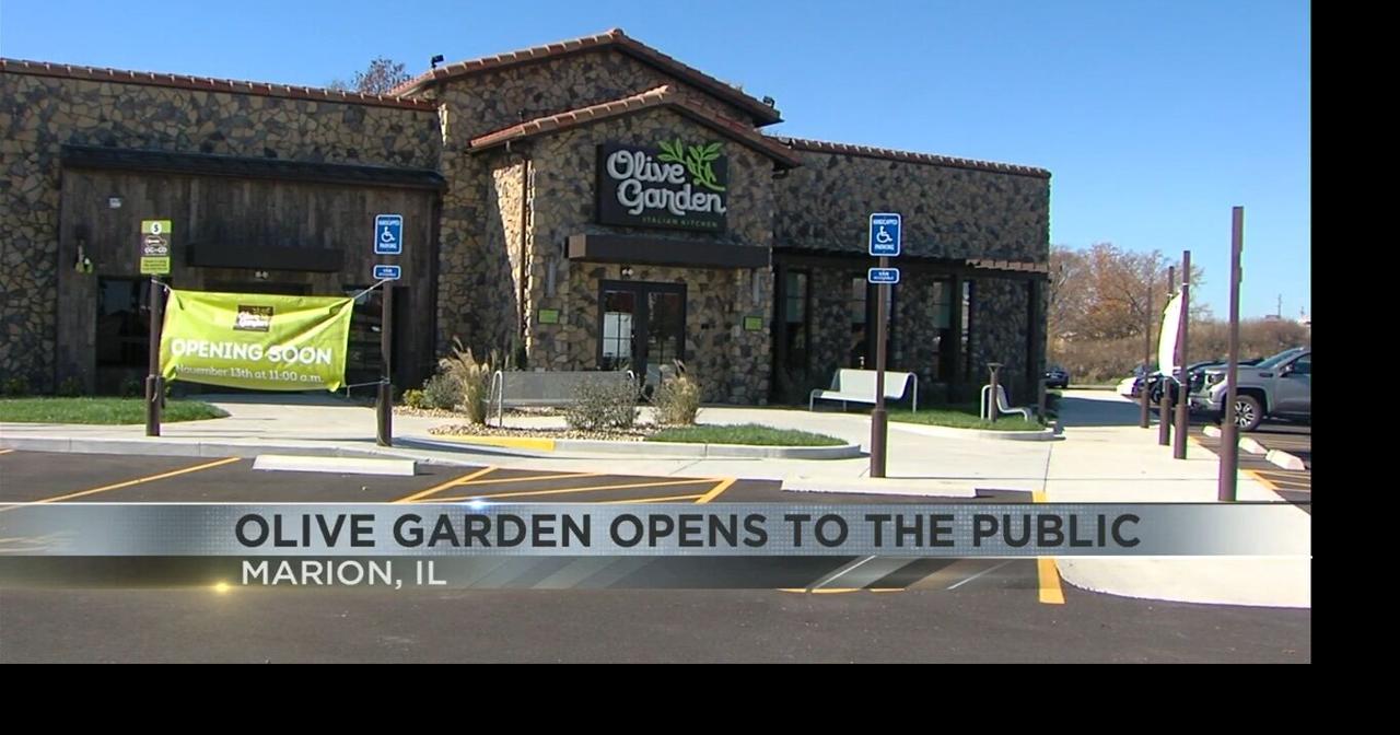 Marion Olive Garden opens to the public | Video | wsiltv.com
