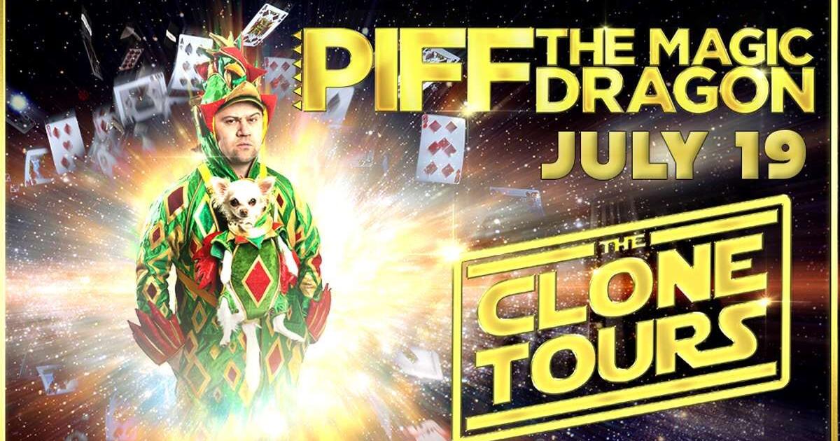 Piff The Magic Dragon brings magic and laughs to Marion | Illinois ...