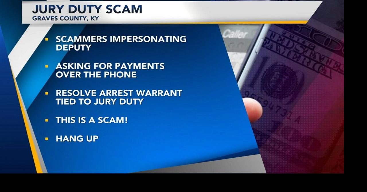 Graves County warns of jury duty scam targeting locals | Video | wsiltv.com