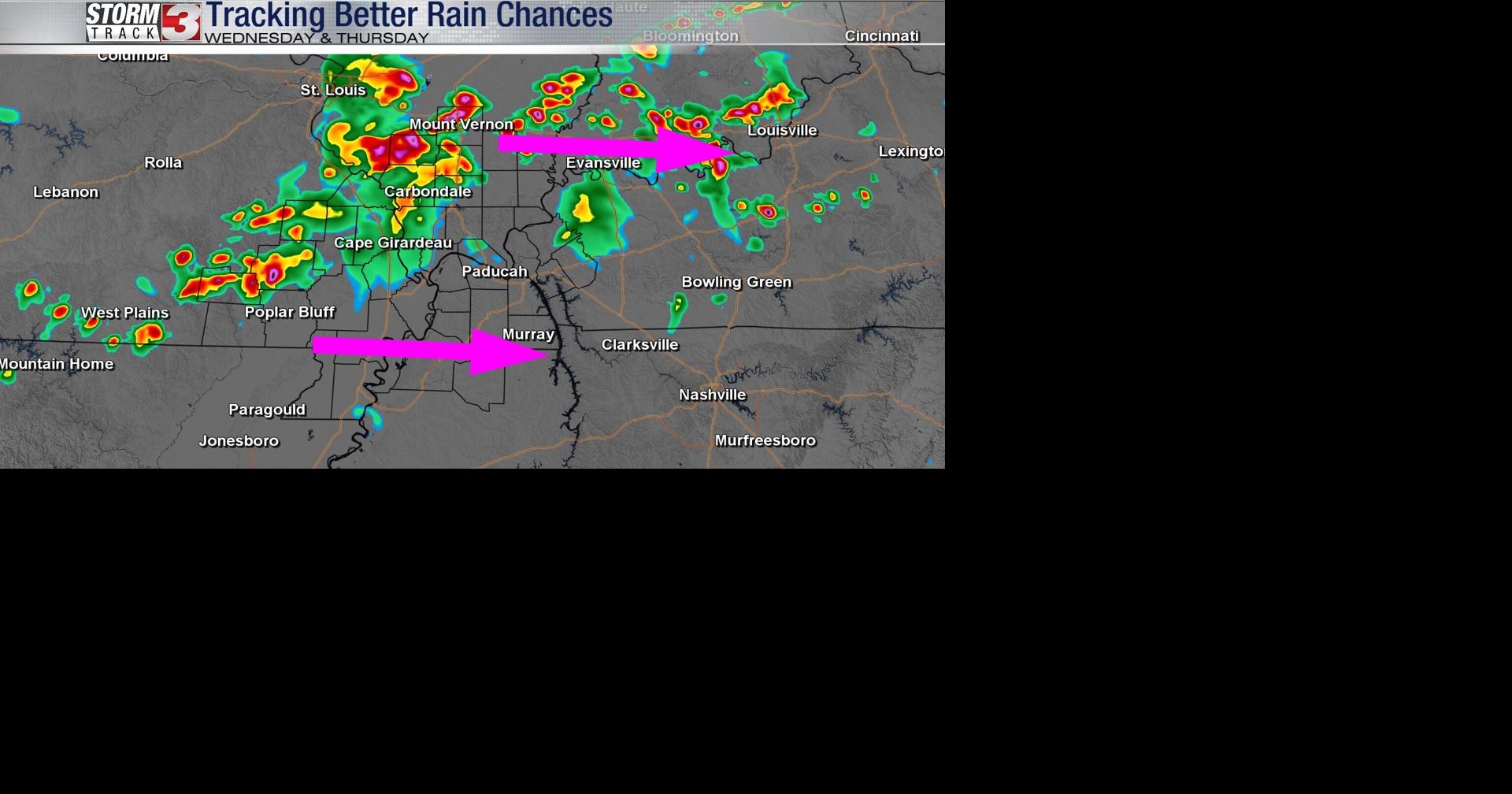 Tracking better rain chances & a big cool down | Weather Now | wsiltv.com