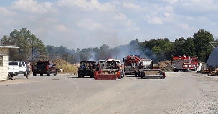 Multiple departments respond to field fire in Herrin | News | wsiltv.com