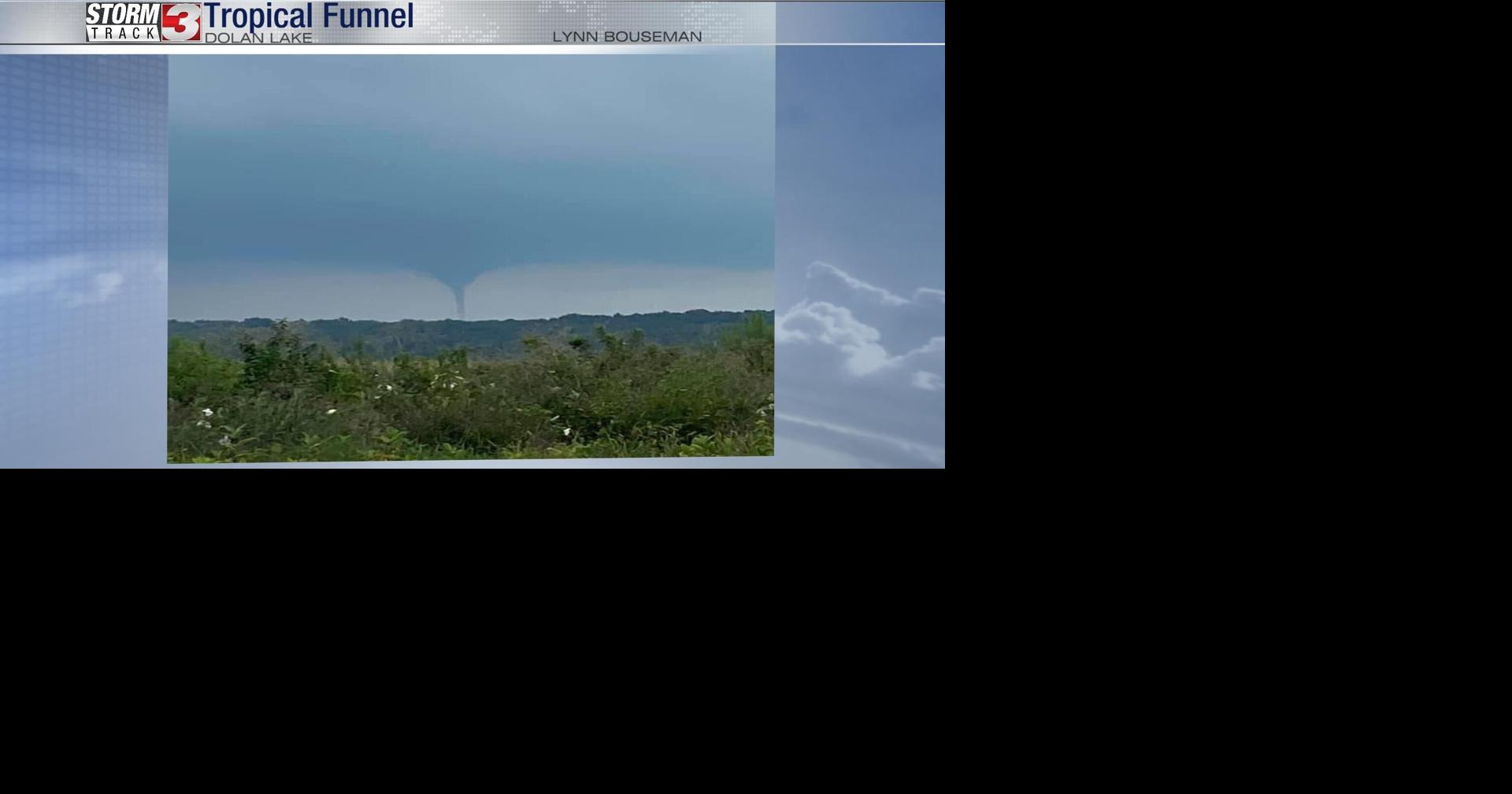 Tropical funnels spotted Wednesday, but what is it? | News | wsiltv.com
