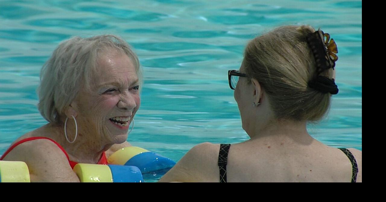 Herrin woman starts 100th birthday week at the pool | News | wsiltv.com