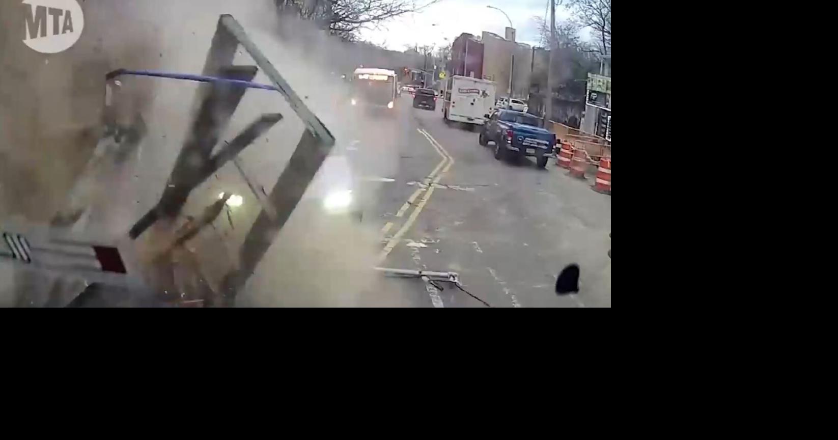 Video the moment the Bronx building collapsed | Video | wsiltv.com