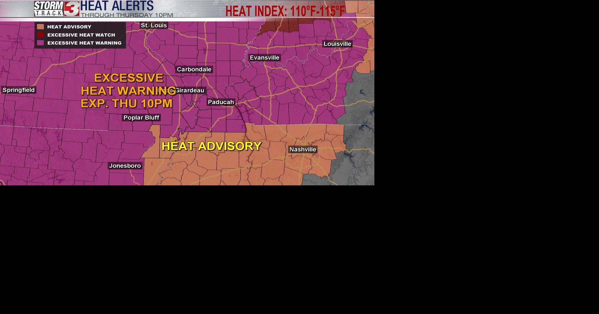 Dangerous and prolonged heat sweeps the region this week | News ...