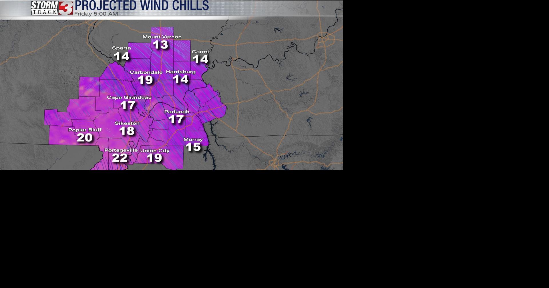 Frigid Friday morning, bundle up | Weather | wsiltv.com