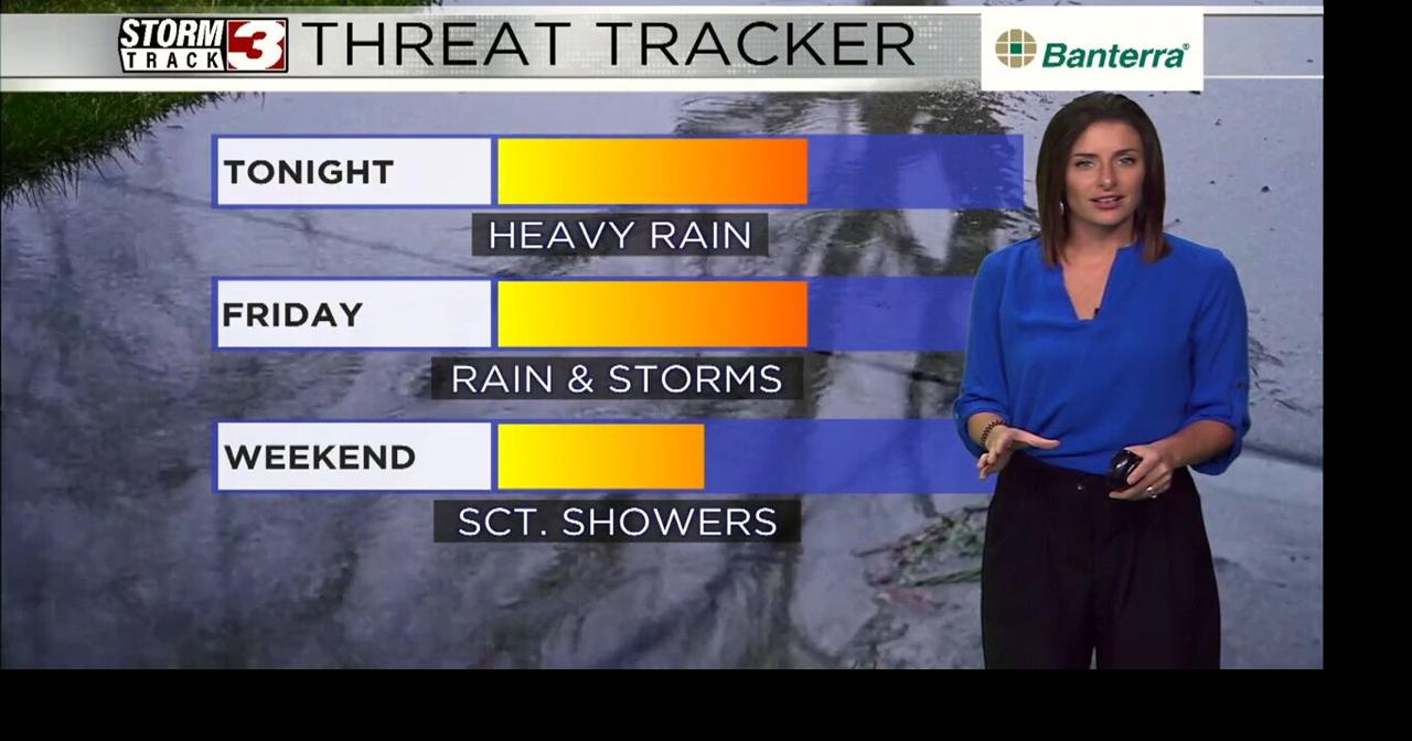 Tracking widespread rain overnight and through Friday, grab an umbrella ...