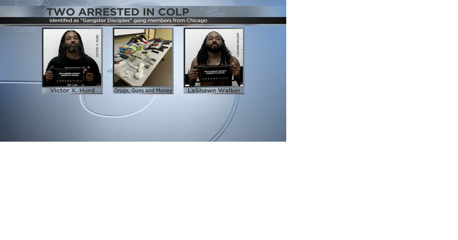 Two "Gangster Disciples" gang members arrested in Williamson County ...