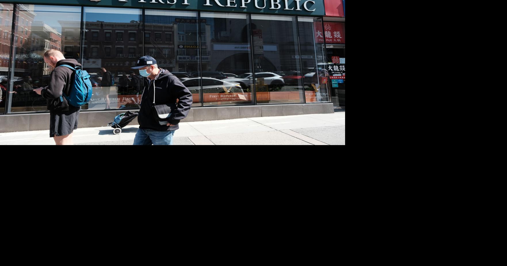 First Republic stocks drops nearly 50% after plunge in deposits ...