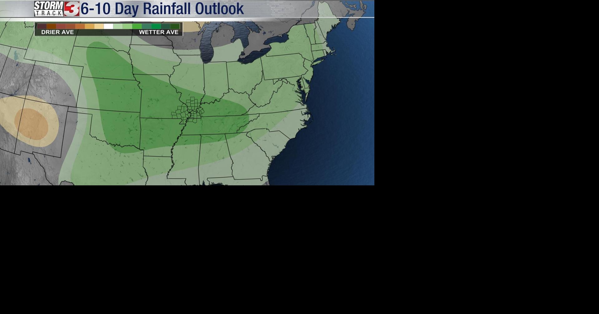 Dry & warm Thursday, active pattern returns bringing rain chances to ...