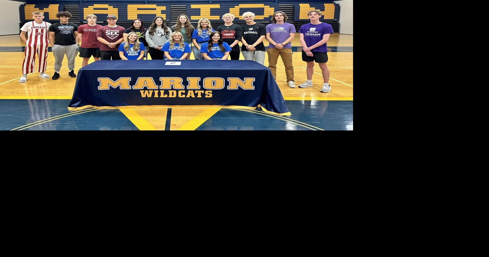 15 Marion athletes celebrate spring signing day | Sports | wsiltv.com