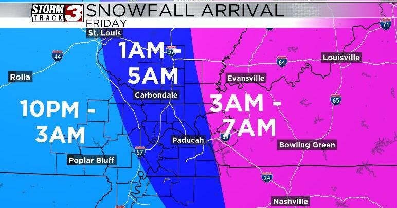 Another cold day today as another winter storm moves in tonight ...