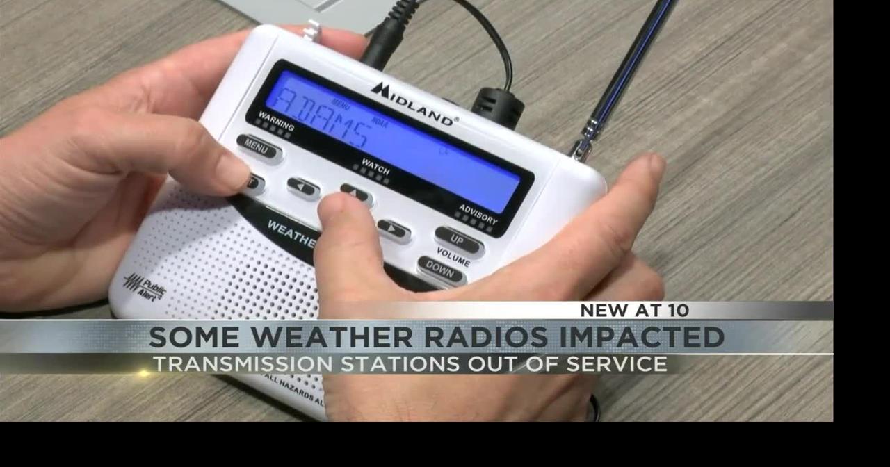 Weather radio transmitters down | Video | wsiltv.com