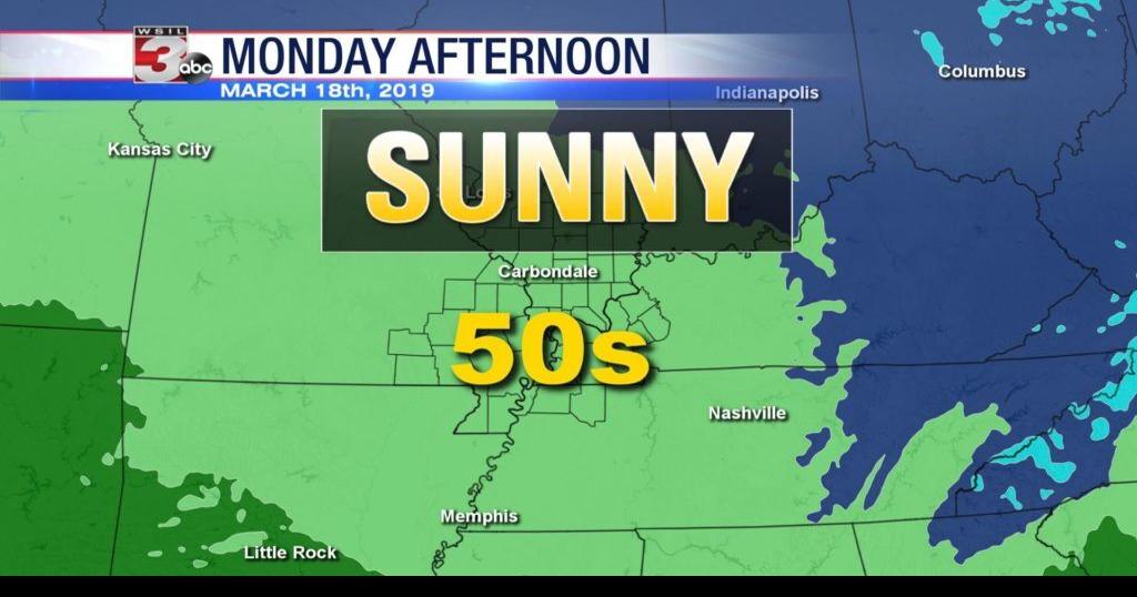 Sunshine to start the week, rain midweek | News | wsiltv.com