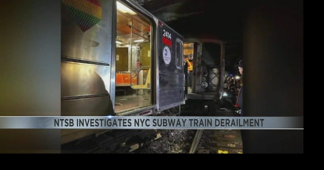 NTSB investigates NYC subway train derailment | Video | wsiltv.com