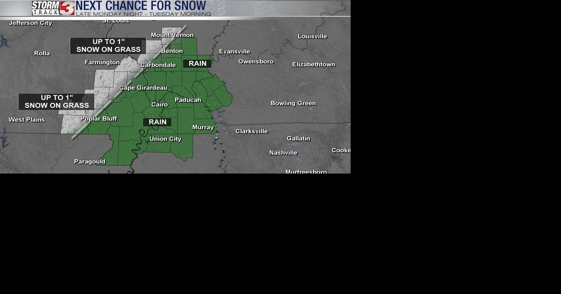 Another chance for winter weather tonight, minimal impacts expected ...