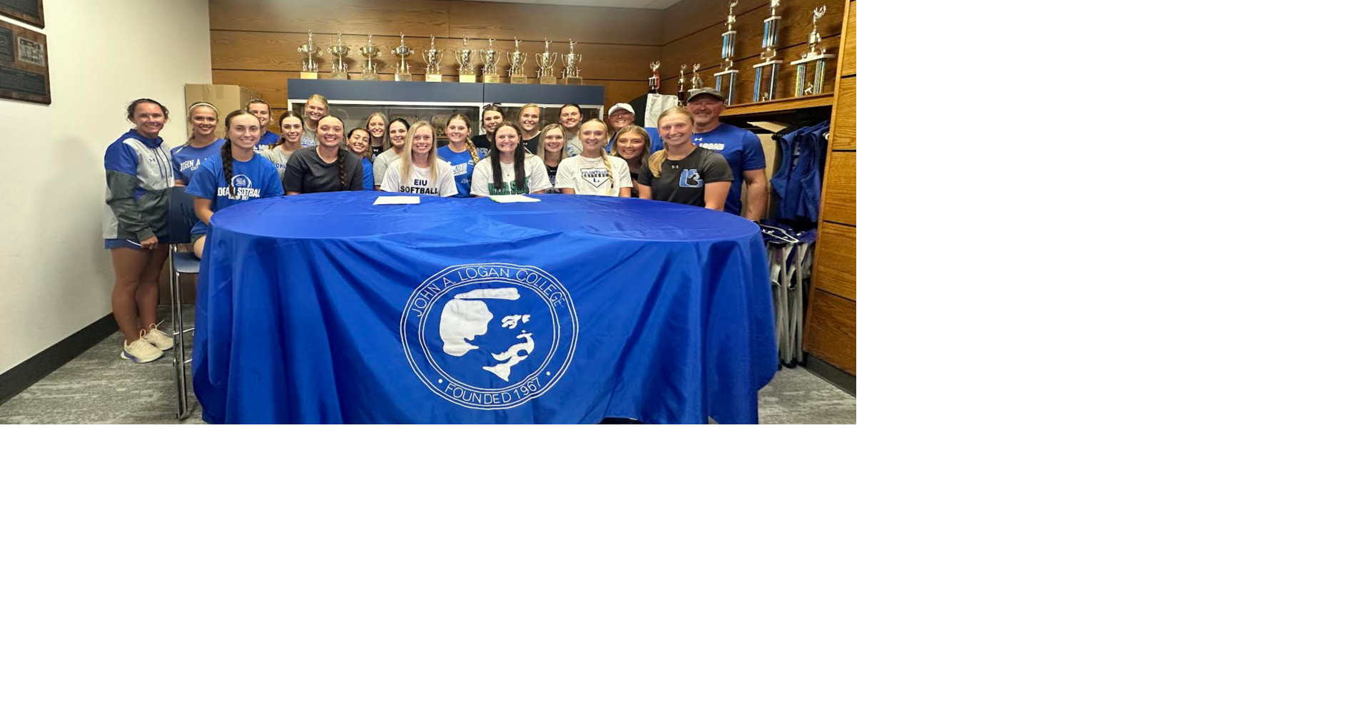 Two John A. Logan Softball Players Sign to Play NCAA Softball Next Year ...