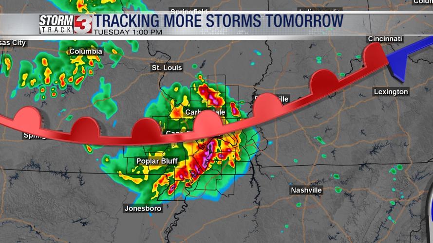Storm chances the next few days -- severe weather possible | News ...