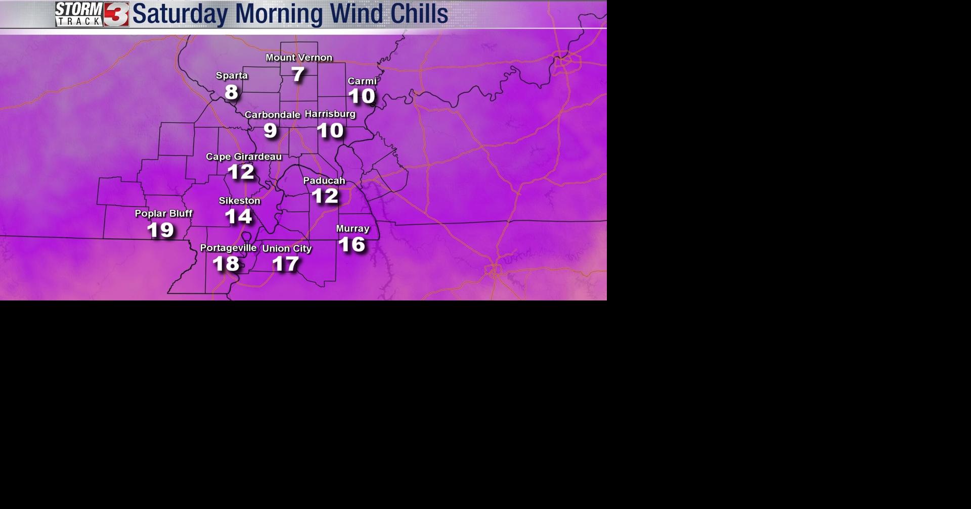 Rain showers Friday; turning MUCH colder for the weekend | News ...