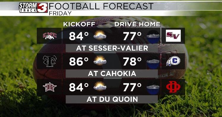 Warm evening for Friday night football games | News | wsiltv.com