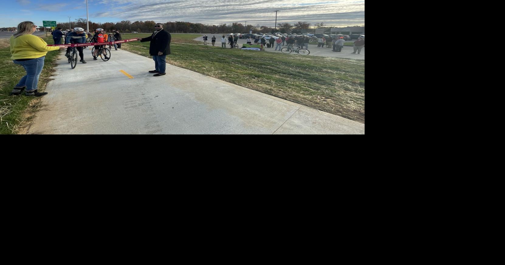 Saluki Greenway bike path opens, linking Carbondale to Murphysboro | Illinois | wsiltv.com