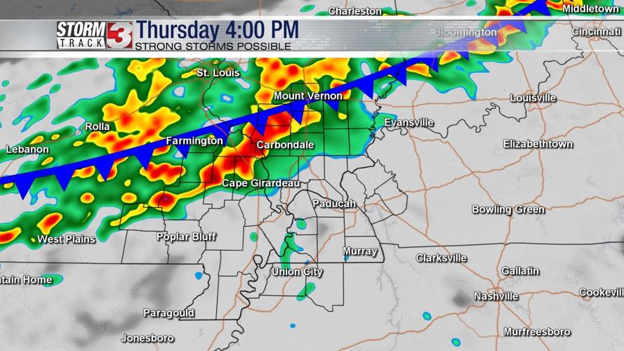 A few storms may produce hail & strong winds Thursday afternoon ...