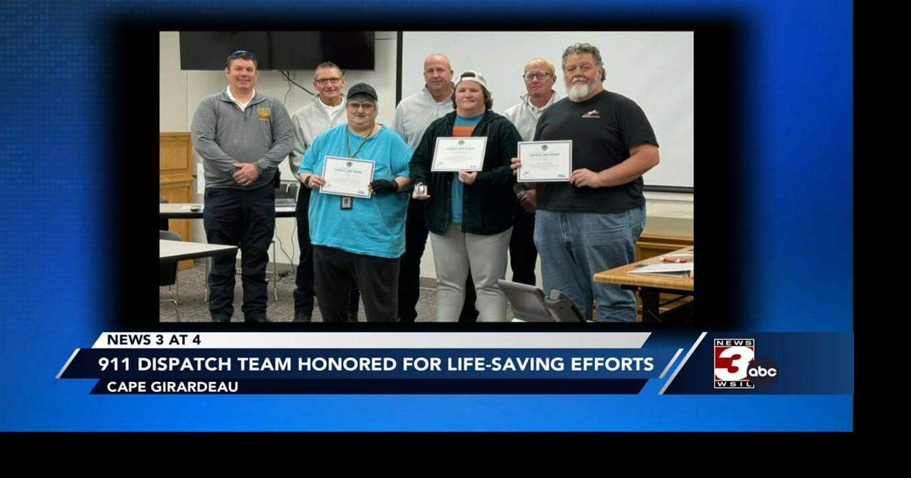 911 dispatch team recognized for life saving efforts | Video | wsiltv.com