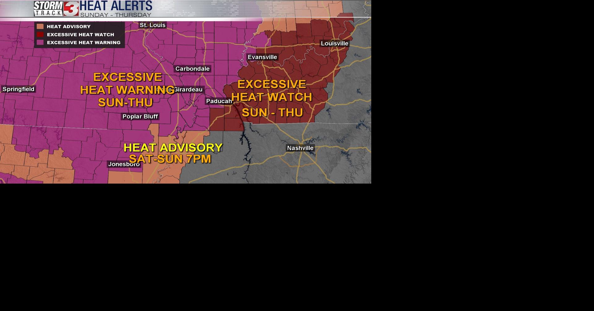 Turning up the heat - Excessive heat warnings go into effect | News ...