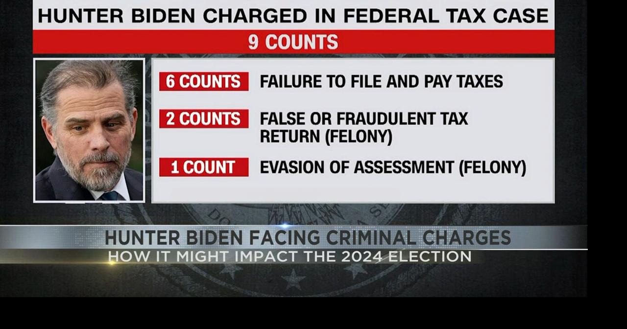 Hunter Biden facing criminal charges | Video | wsiltv.com