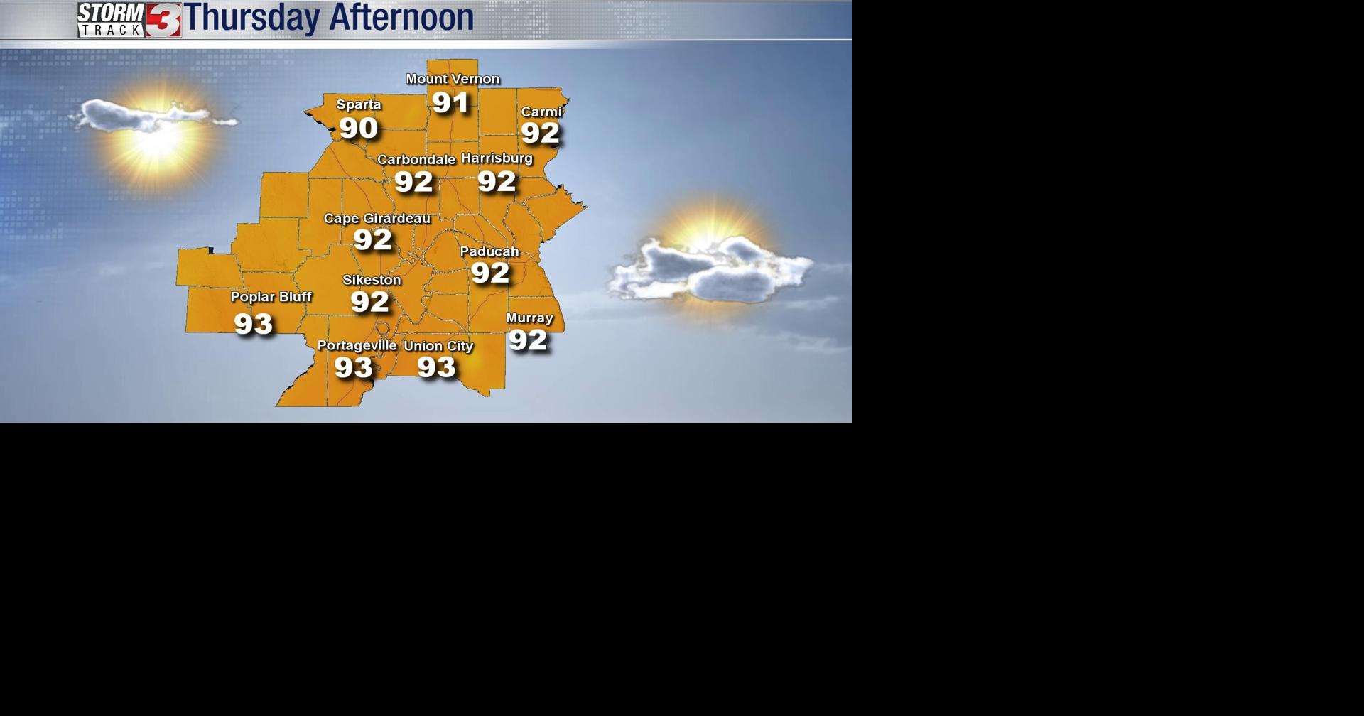 Warmer & more humid Thursday; storms possible this weekend | News ...