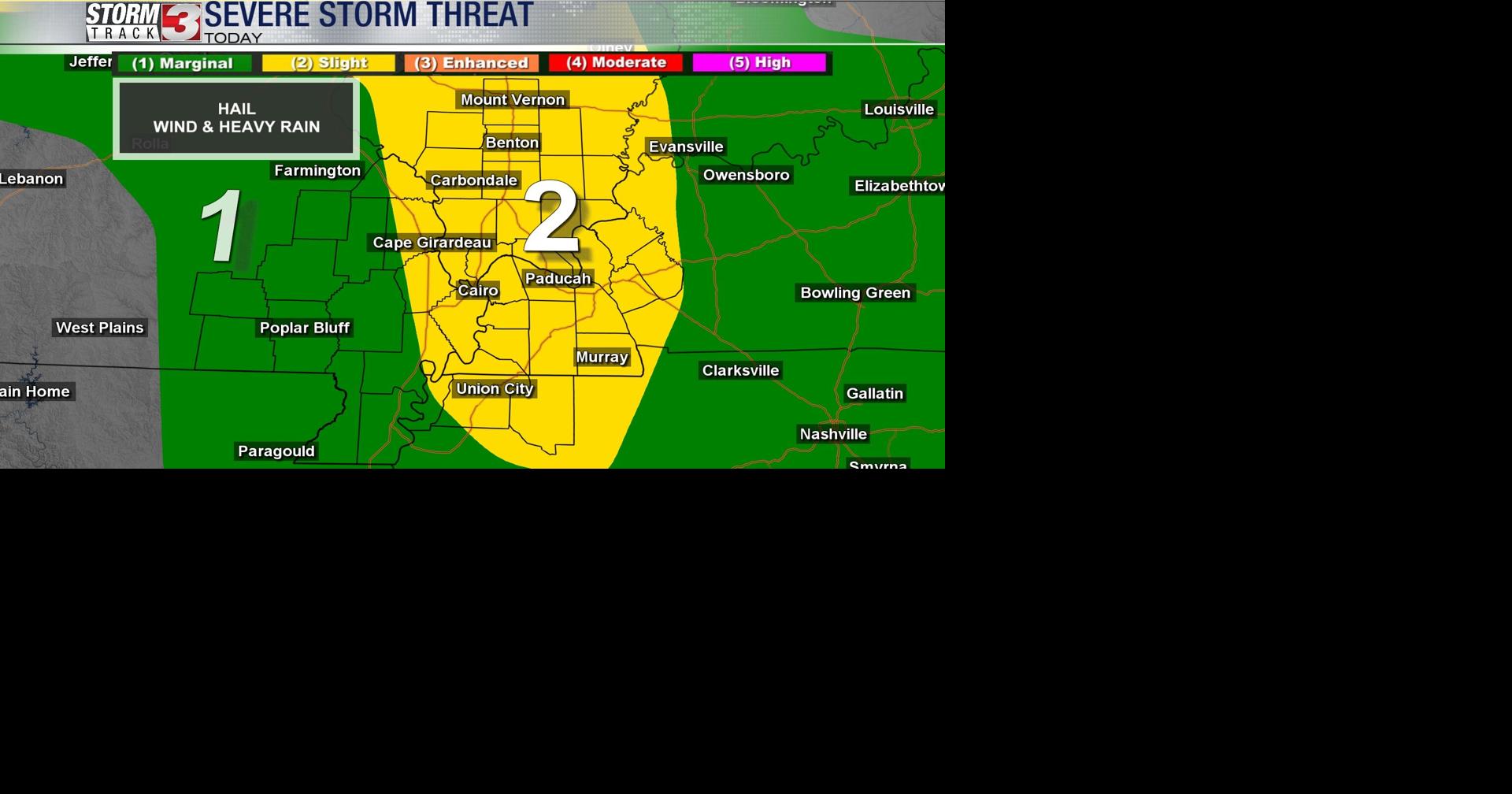 Multiple rounds of showers and storms | Weather Now | wsiltv.com