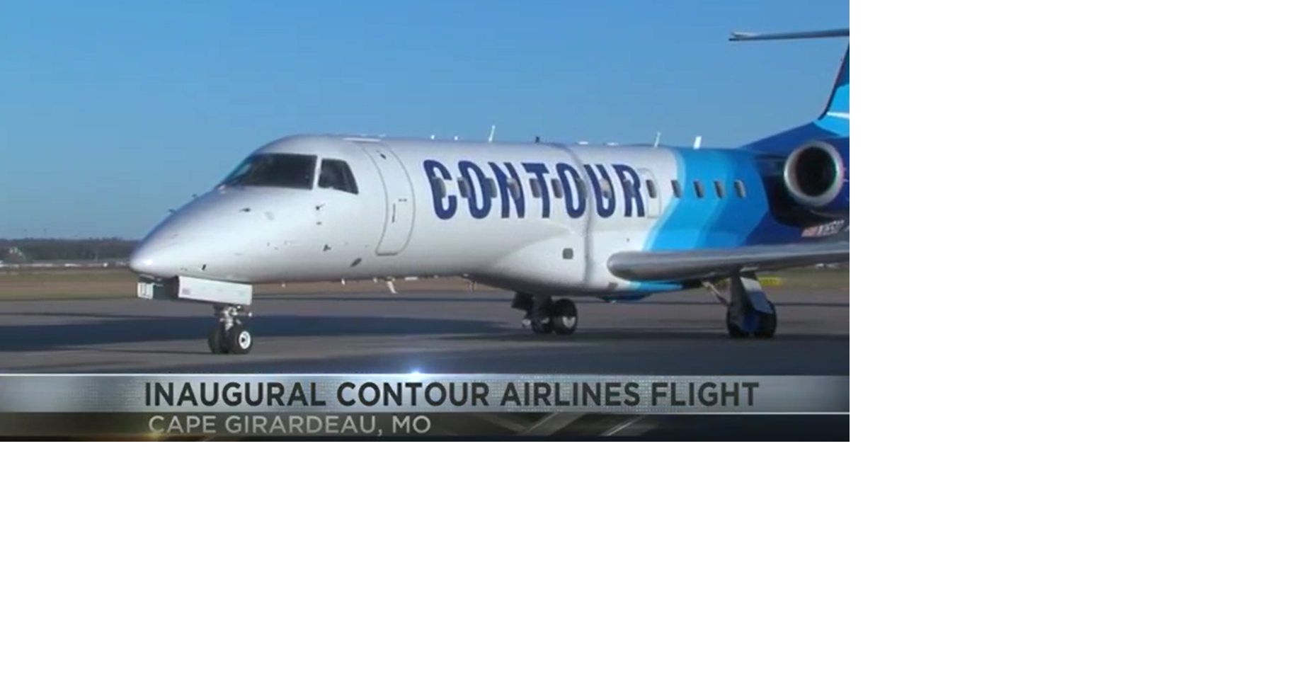 Contour Airlines officially takes off from Cape | News | wsiltv.com