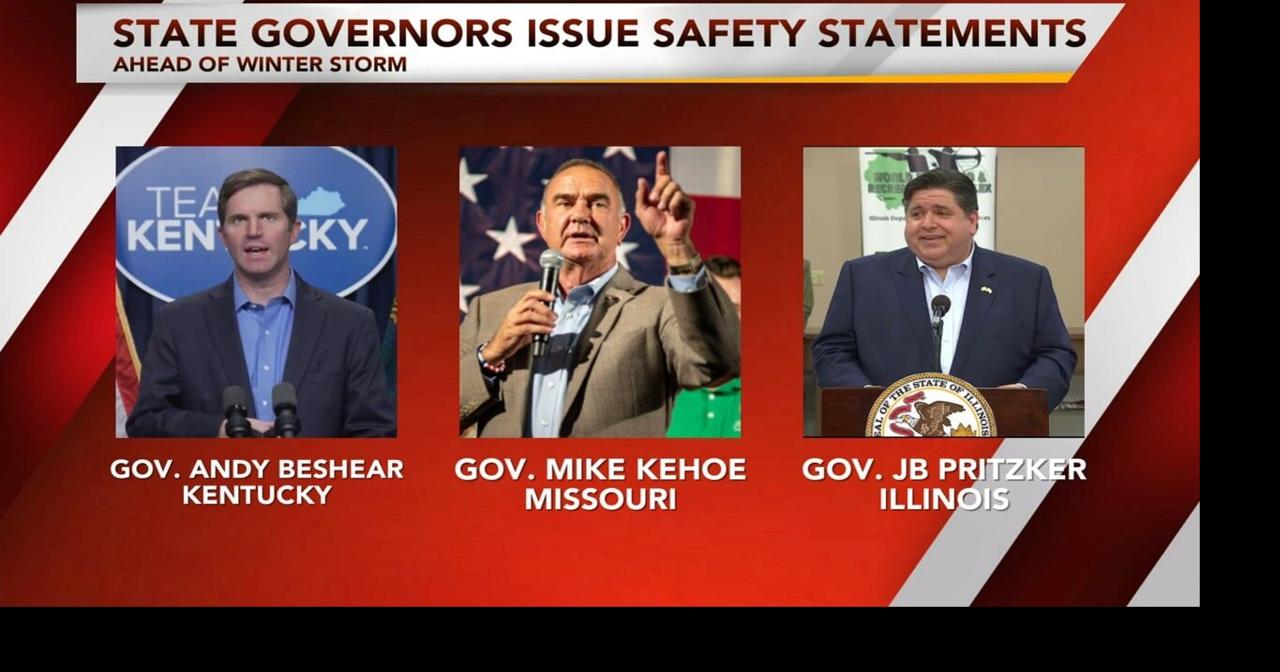 Governors issue statements ahead of incoming winter weather | Video ...