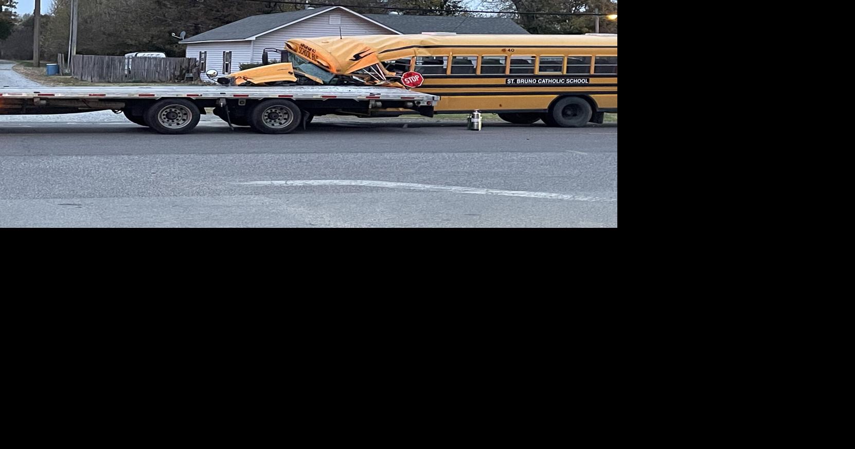 Students home after bus vs semi-truck crash near Du Quoin | News ...